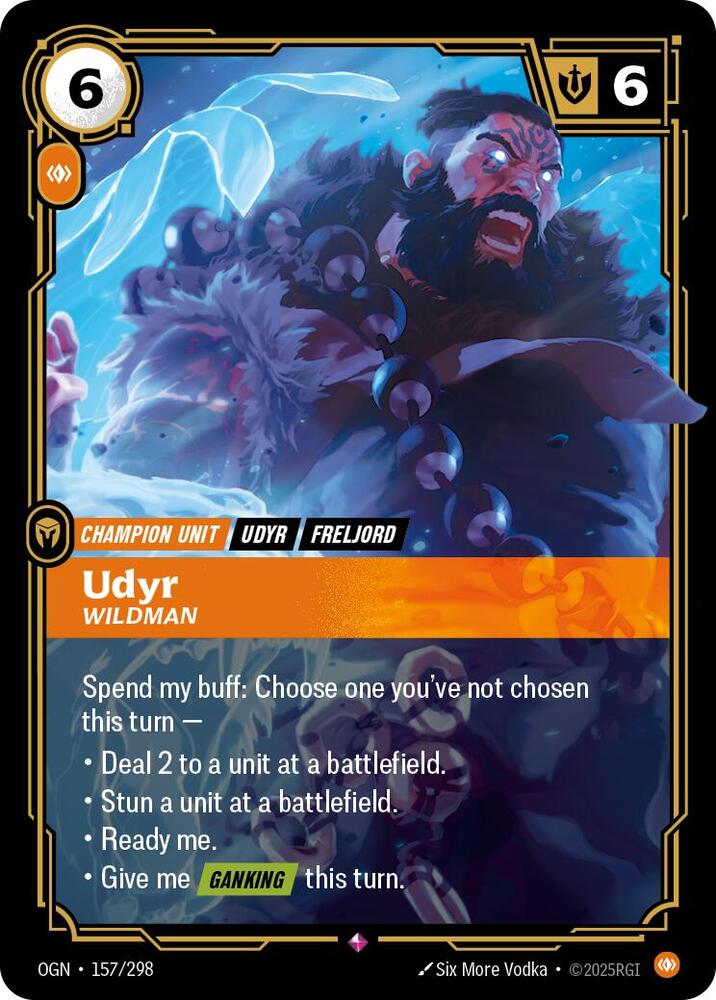 Udyr - Wildman - Origins (OGN) OGN 157/298 NM – Quack Opens